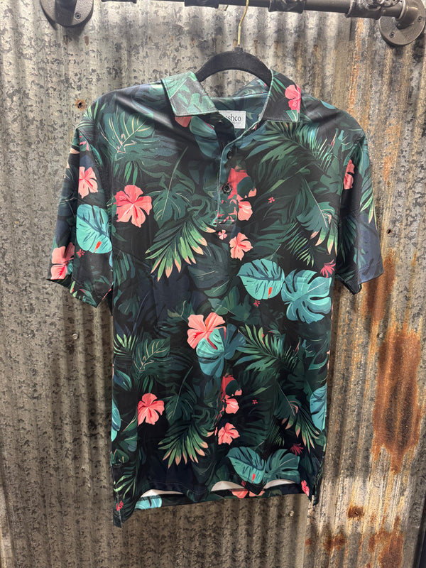 Men’s Tropical Polo – Style and Grace Boutique, Bedford, IN