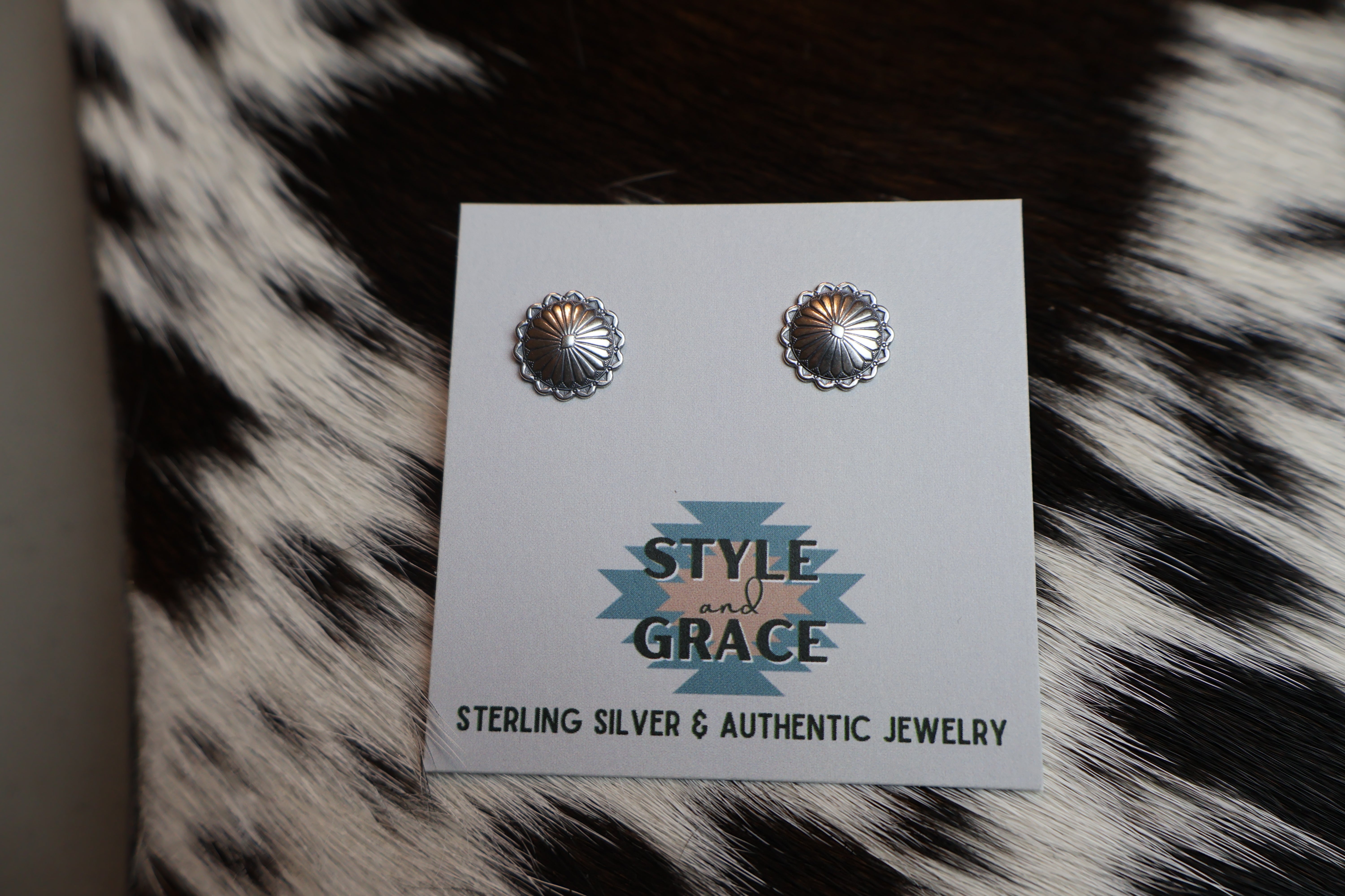 Mini Starburst Concho Studs – Style and Grace Boutique, Bedford, IN